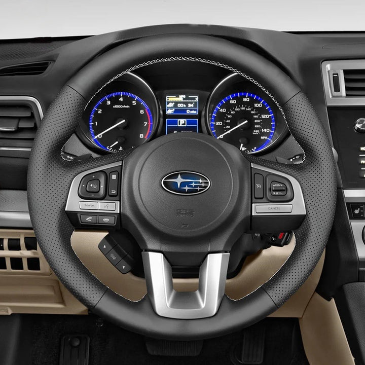 Subaru Steering Wheel Covers | Leather, Alcantara, Suede – LQTENLEO